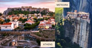 PERFECComplete 2 Weeks in Greece: 4 Itineraries with map